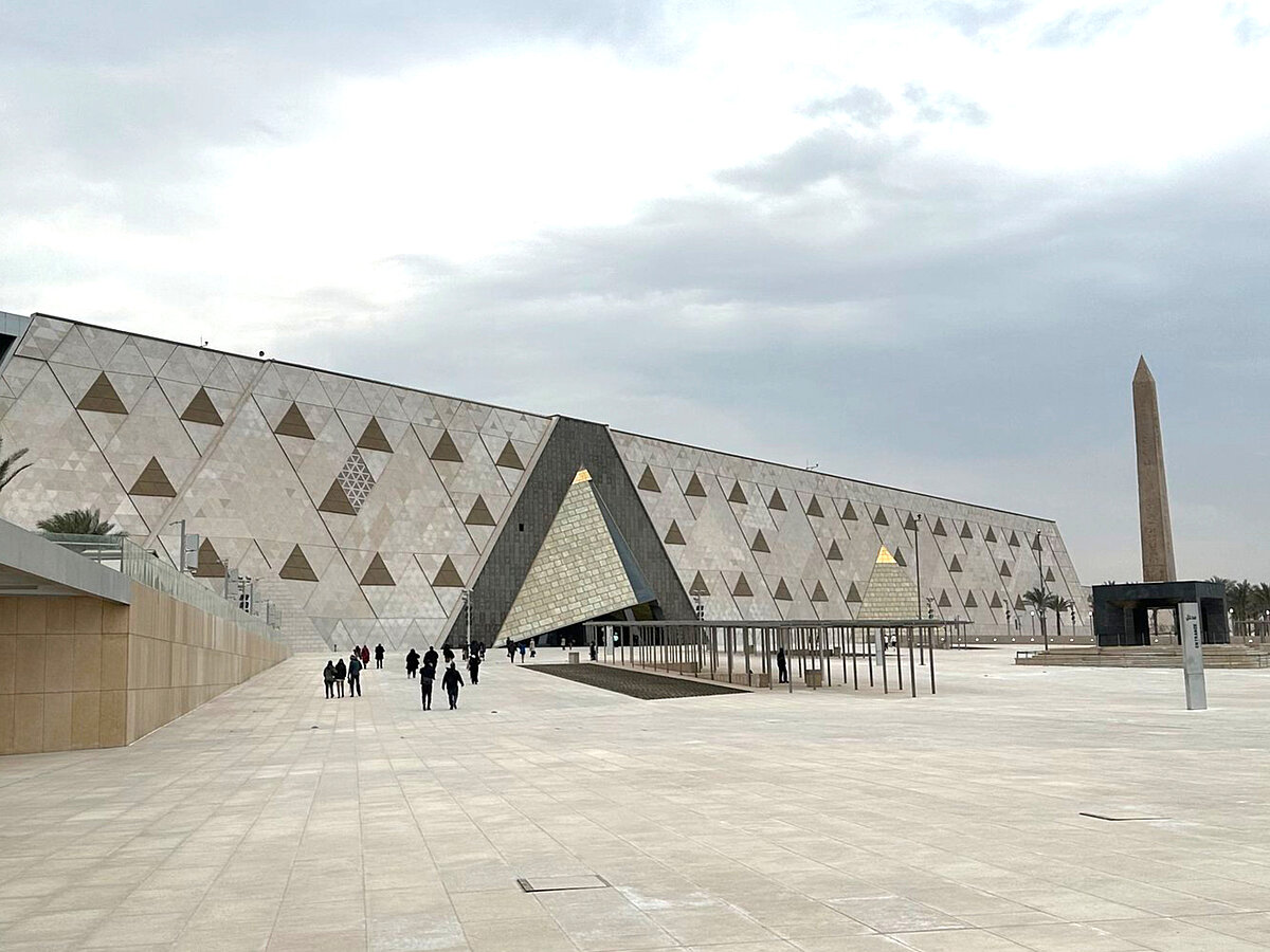 High-tech protection in the shadows of the Pyramids of Giza